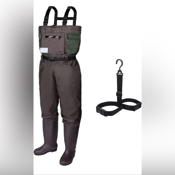Runcl | Other | Chest Waders With Boots Fishing Waders Waisthigh Waders ...
